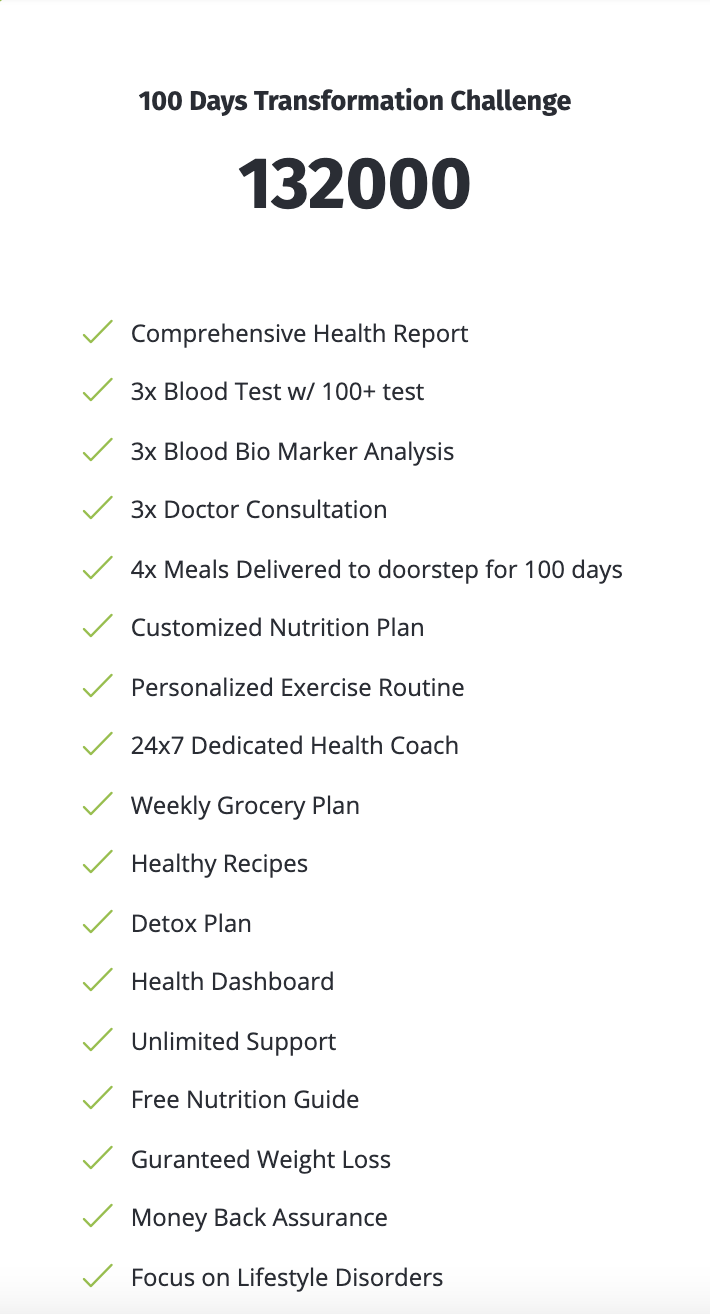 Transformation Challenge - Revibe Health & Wellness